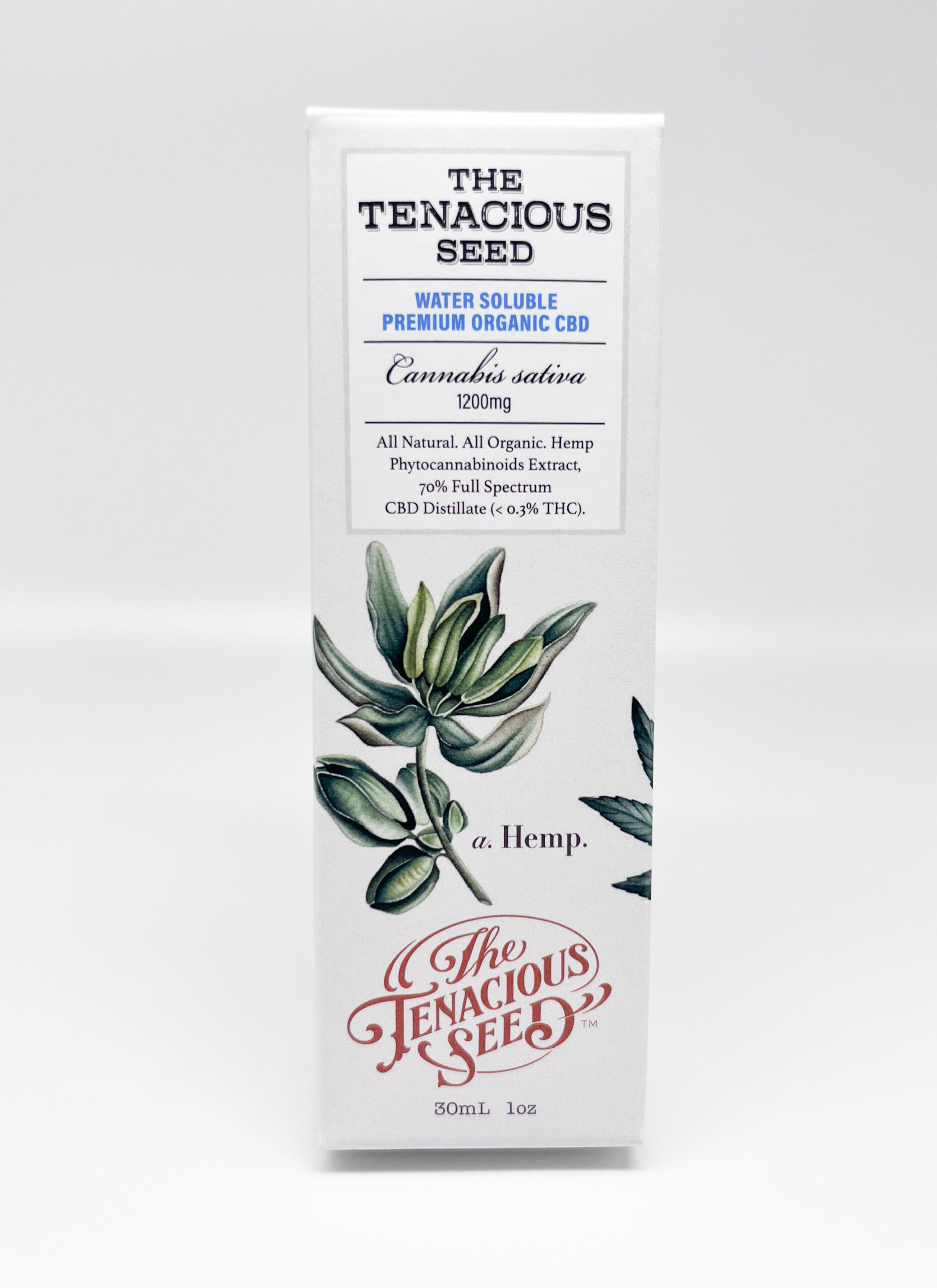 Premium Water Soluble CBD | Tenacious Seed