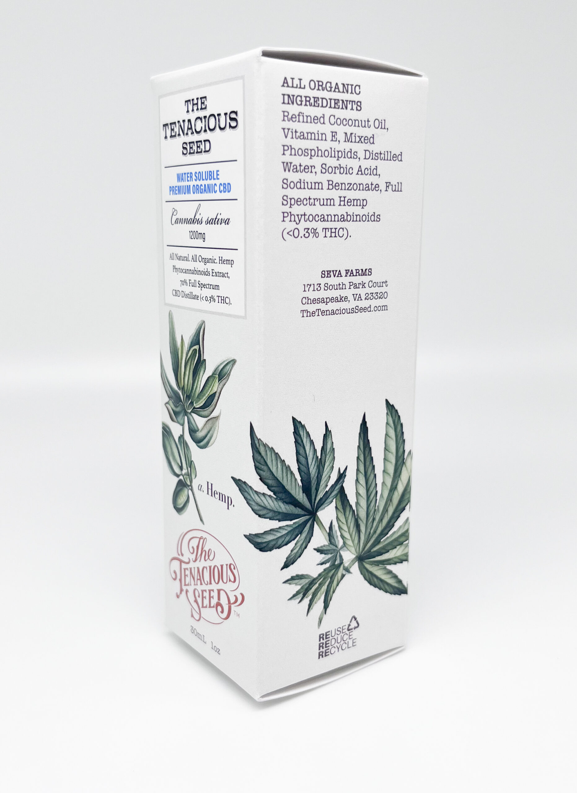 Premium Water Soluble CBD | Tenacious Seed