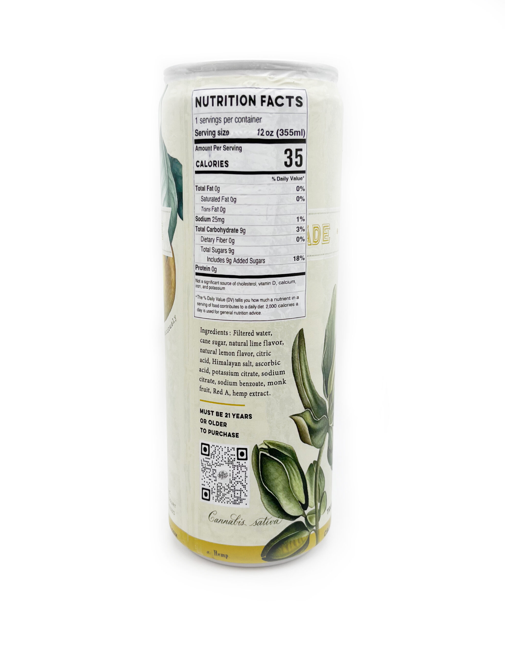 20mg Full Spectrum CBD Lemonade